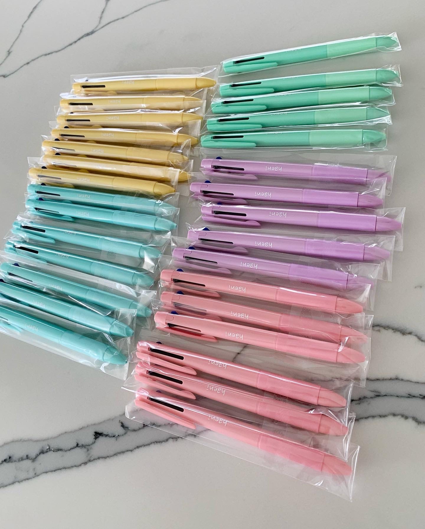 Haeni multi-coloured grip pen | Haeni